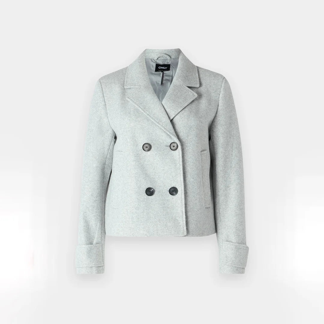 ONLY ONLFREJA LIFE Classic Blazer for Women – Neutral Humus Shade – My Store